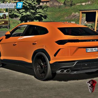 Lamborghini Urus V1.0 FS22 Mod | Farming Simulator 22 Mod