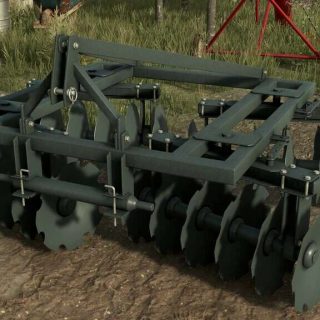Lizard Disc Harrow 2.5 v1.1 FS22 Mod | Farming Simulator 22 Mod