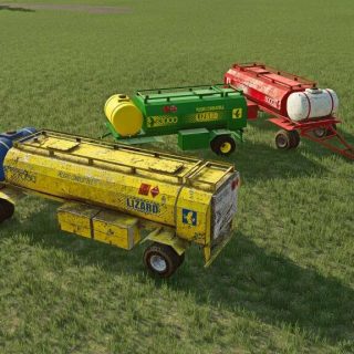 Lizard Fuel Tanks Pack v1.0 FS22 Mod | Farming Simulator 22 Mod