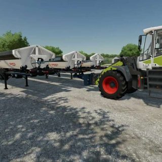 Lizard Wheel Loader Header Mover v2.0 FS22 Mod | Farming Simulator 22 Mod