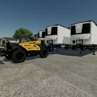 Lizard Wheel Loader Header Mover v2.0 FS22 Mod | Farming Simulator 22 Mod