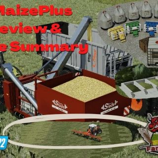 MaizePlus v1.0.3 FS22 Mod | Farming Simulator 22 Mod