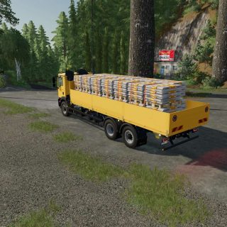 MAN TGM 26.320 6x2 HIAB XS Crane v1.0 FS22 Mod | Farming Simulator 22 Mod