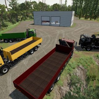 MAN TGM 26.320 6x2 HIAB XS Crane v1.0 FS22 Mod | Farming Simulator 22 Mod