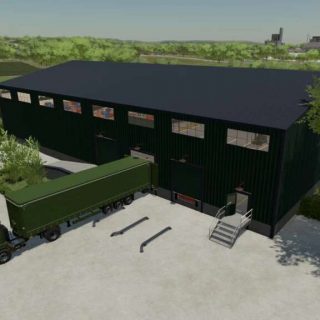 Medium Sized Warehouse v1.0.0.2 FS22 Mod | Farming Simulator 22 Mod