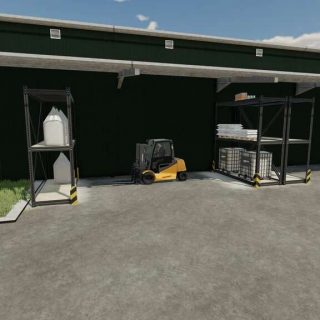 Metal Shelf v1.1 FS22 Mod | Farming Simulator 22 Mod
