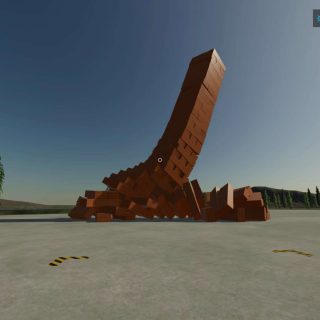 MWL Jenga Block Stack V1.0 FS22 Mod | Farming Simulator 22 Mod