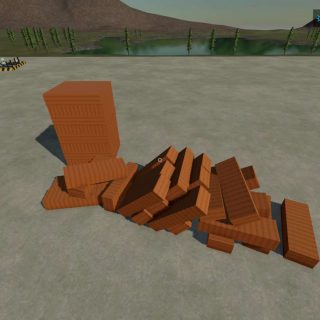 MWL Jenga Block Stack V1.0 FS22 Mod | Farming Simulator 22 Mod