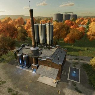 Old General Mill v1.0 FS22 Mod | Farming Simulator 22 Mod