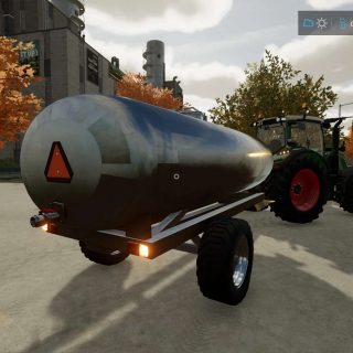 Old Water Tank Trailer v1.0 FS22 Mod | Farming Simulator 22 Mod