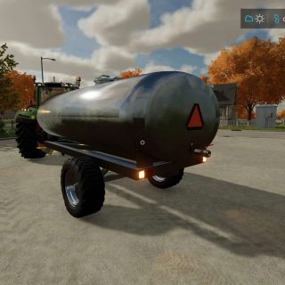 Old Water Tank Trailer v1.0 FS22 Mod | Farming Simulator 22 Mod
