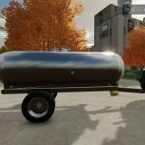 Old Water Tank Trailer v1.0 FS22 Mod | Farming Simulator 22 Mod