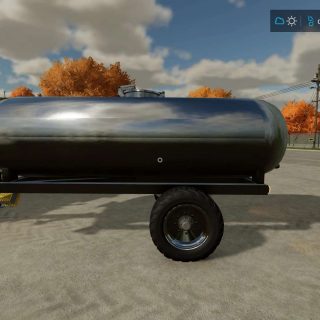 Old Water Tank Trailer v1.0 FS22 Mod | Farming Simulator 22 Mod