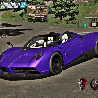Pagani Huayra V1.0 FS22 Mod | Farming Simulator 22 Mod