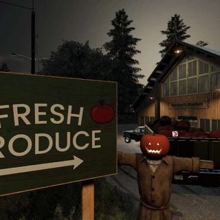Placeable Pumpkins v1.0 FS22 Mod | Farming Simulator 22 Mod