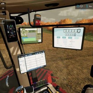 Real Dashboard v1.0 FS22 Mod | Farming Simulator 22 Mod