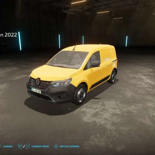 Renault Kangoo Van 2022 v1.0 FS22 Mod | Farming Simulator 22 Mod