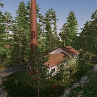 Sawmill v1.0 FS22 Mod | Farming Simulator 22 Mod