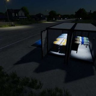 Seeds-Fertilizer Storage v1.0 FS22 Mod | Farming Simulator 22 Mod