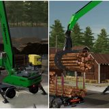 Sennebogen 850e Mobile v1.0 FS22 Mod | Farming Simulator 22 Mod