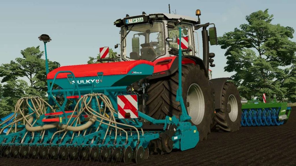 Sulky Xeos HD v1.0 FS22 Mod | Farming Simulator 22 Mod