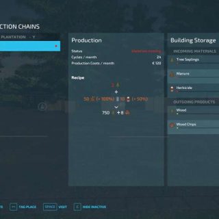 Timber Plantation v1.0 FS22 Mod | Farming Simulator 22 Mod