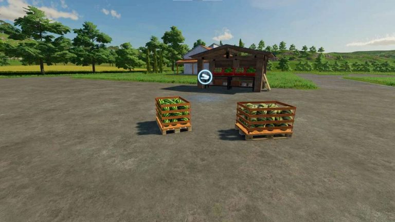 Vegetable Greenhouses Melons, Watermelons v1.0 FS22 Mod | Farming ...
