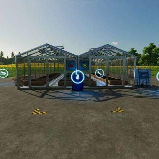 Vegetable Greenhouses Melons, Watermelons v1.0 FS22 Mod | Farming ...