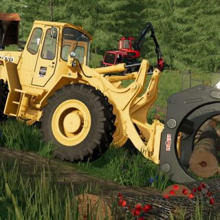 Volvo BM845 Wheel Loader v1.0 FS22 Mod | Farming Simulator 22 Mod