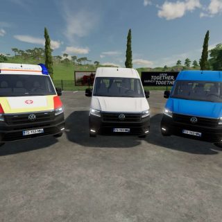 VW Crafter v1.0 FS22 Mod | Farming Simulator 22 Mod