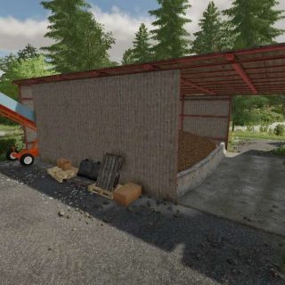 Warehouse With Conveyor Belt v1.0 FS22 Mod | Farming Simulator 22 Mod