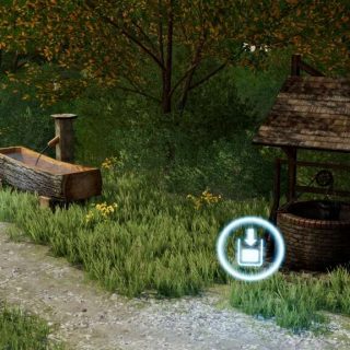 Water Fountains Pack v1.1 FS22 Mod | Farming Simulator 22 Mod