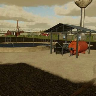 Water Pumping Station v1.0 FS22 Mod | Farming Simulator 22 Mod