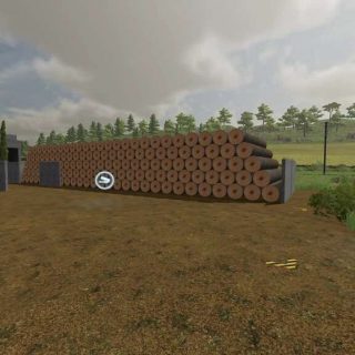 Wood Storage v1.0 FS22 Mod | Farming Simulator 22 Mod