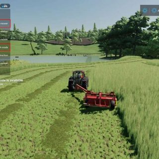 Work Mode Toggle v1.0 FS22 Mod | Farming Simulator 22 Mod
