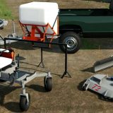 Zero-Turn Mow-IT Pack v1.0.1 FS22 Mod | Farming Simulator 22 Mod