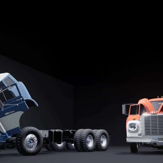 1973 Ford C600 AR Frame V1.0 FS22 Mod | Farming Simulator 22 Mod