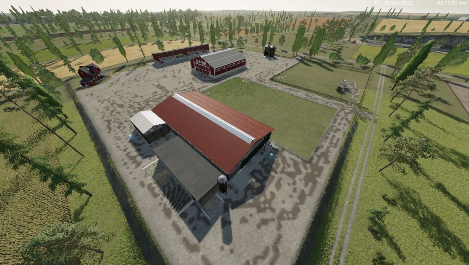 Across The Ditch v1.1 FS22 Mod | Farming Simulator 22 Mod