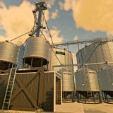 AGI-Triple Silo/Corn Dryer v1.0 FS22 Mod | Farming Simulator 22 Mod
