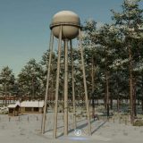 American Water Tower v1.0 FS22 Mod | Farming Simulator 22 Mod