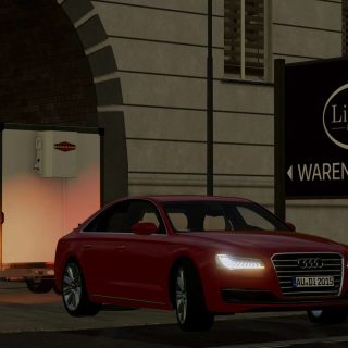 Audi A8 2015 v1.0 FS22 Mod | Farming Simulator 22 Mod