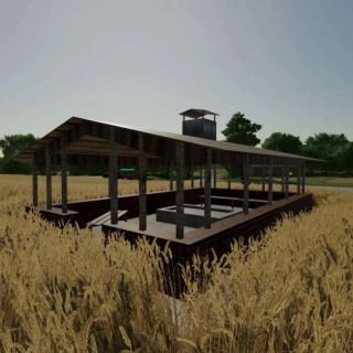 Barbecue Hut v1.0 FS22 Mod | Farming Simulator 22 Mod