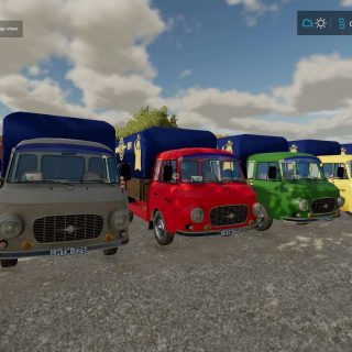 Barkas B1000 HP 1989 v1.0 FS22 Mod | Farming Simulator 22 Mod