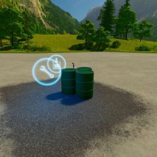 Barrels For Fuel v1.0 FS22 Mod | Farming Simulator 22 Mod