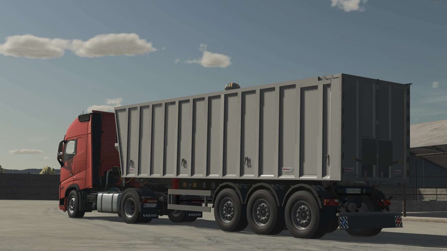 Benalu bulkliner 55m3 V1.0 FS22 Mod | Farming Simulator 22 Mod