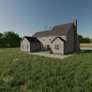Big American House v1.0 FS22 Mod | Farming Simulator 22 Mod