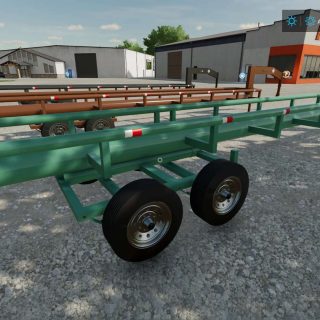 Brads Welding 37ft Hayliner v1.0 FS22 Mod | Farming Simulator 22 Mod