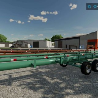 Brads Welding 37ft Hayliner v1.0 FS22 Mod | Farming Simulator 22 Mod