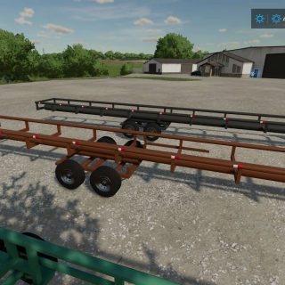 Brads Welding 37ft Hayliner v1.0 FS22 Mod | Farming Simulator 22 Mod