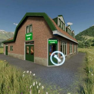 Cafe v1.0 FS22 Mod | Farming Simulator 22 Mod